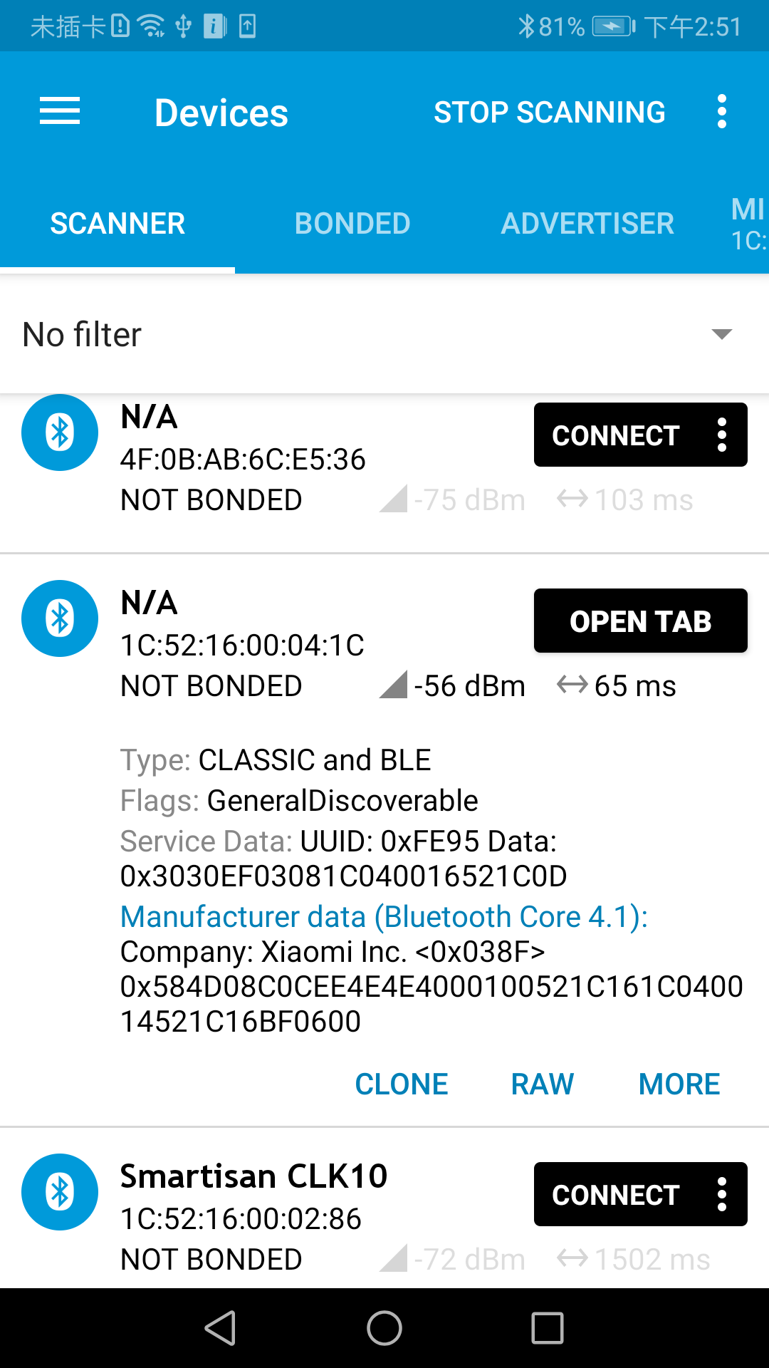 BLE扫描无法得到广播数据 · Issue #417 · MiEcosystem/miot-plugin-sdk · GitHub