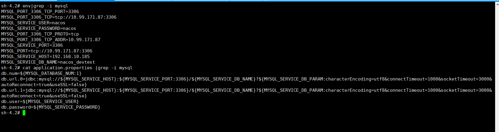 请教下，没看出哪里错误了就是连接不上数据库 · Issue #318 · nacos-group/nacos-k8s · GitHub