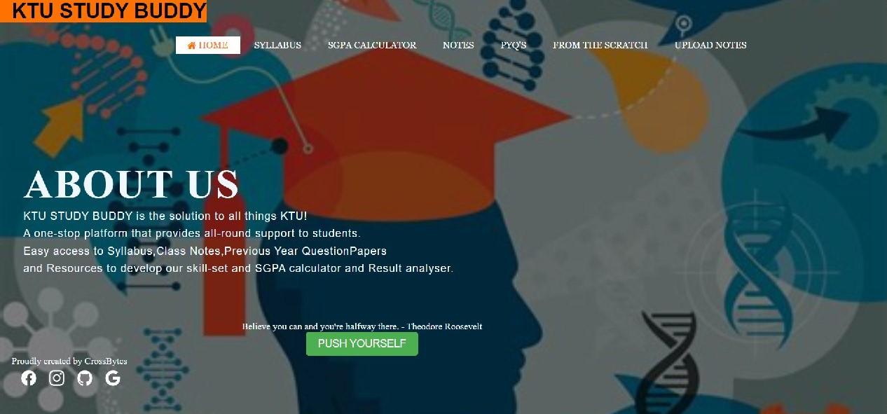 GitHub - CrossBytes/KTU-STUDY-BUDDY: A one stop educational hub for KTU ...