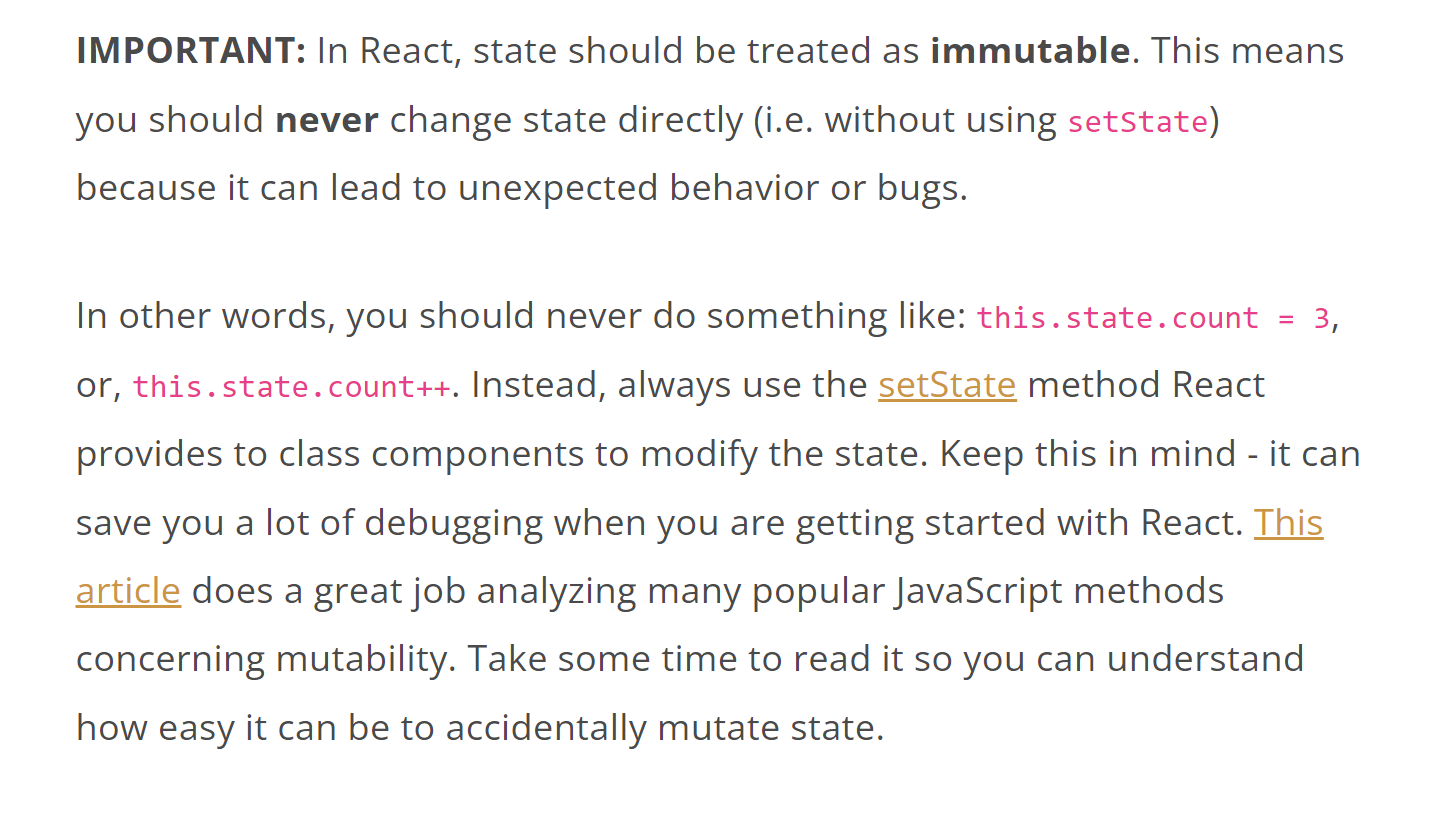 Dead link in React/State and Props section · Issue #23180 · TheOdinProject/curriculum · GitHub