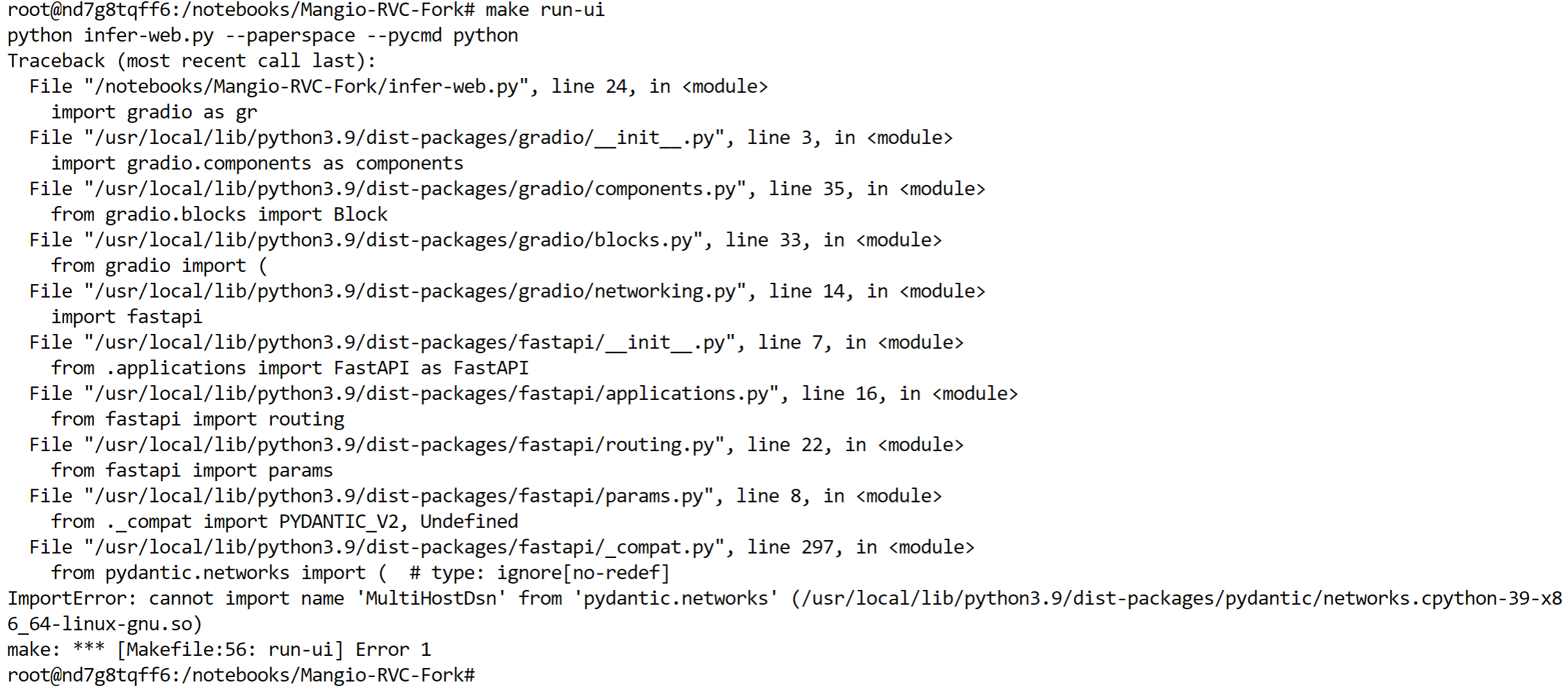 Got an error when running "make run-ui" · Issue #33 · Mangio621/Mangio-RVC-Fork · GitHub