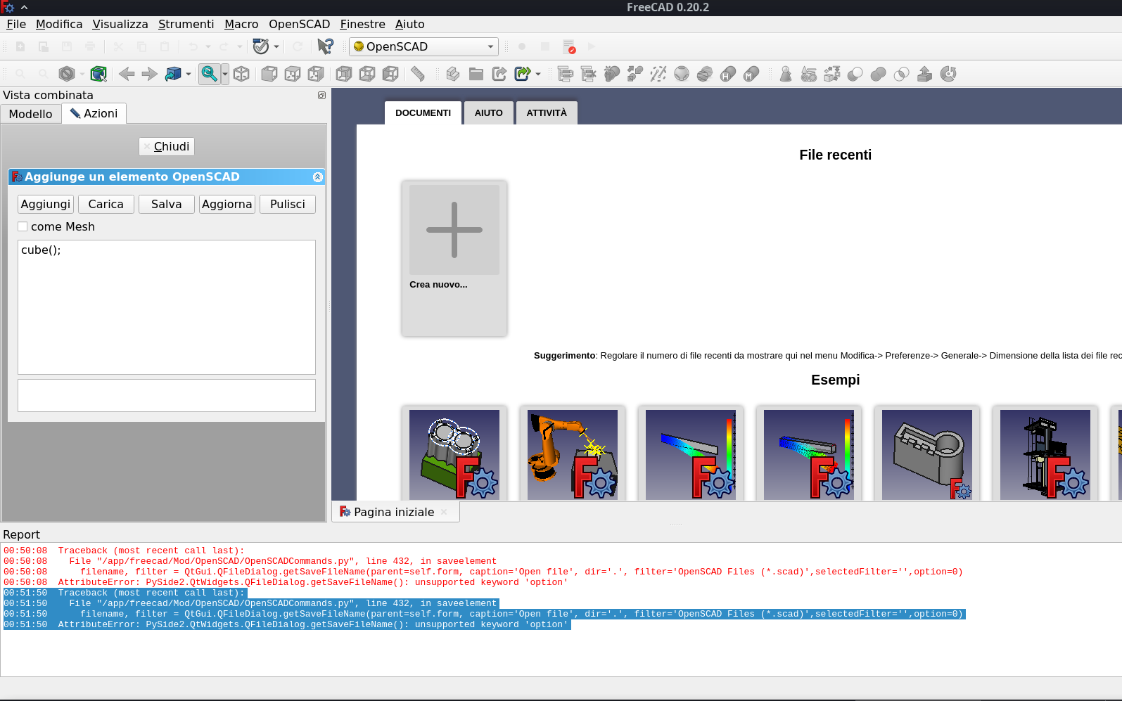 [BUG] Flatpakked freecad fails to save openscad files · Issue #9424 · FreeCAD/FreeCAD · GitHub