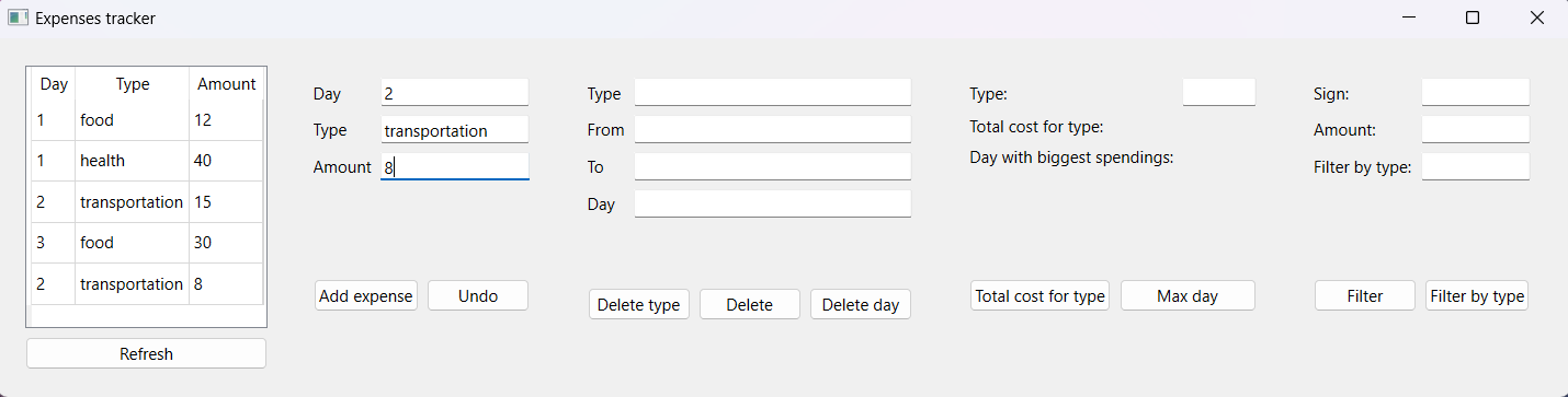 GitHub - bdenisaloredana/SpendingsTracker