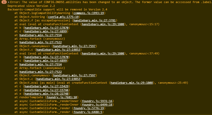 Custom ability cannot be selected as default ability · Issue #31 · misthero/dnd5e-custom-skills ...