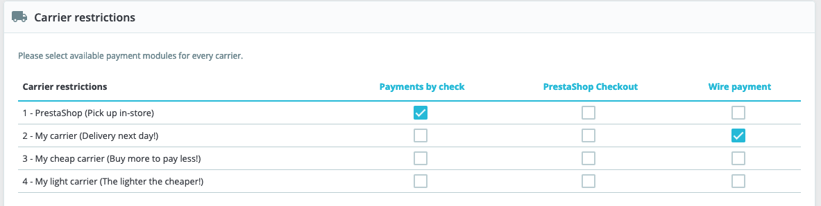 Manipulate the Carrier restrictions in checkout (when multiple navigation tabs opened) · Issue ...