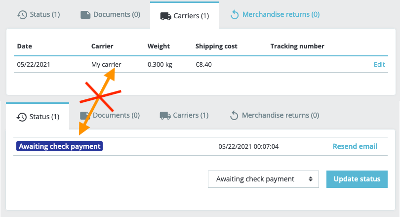 Manipulate the Carrier restrictions in checkout (when multiple navigation tabs opened) · Issue ...