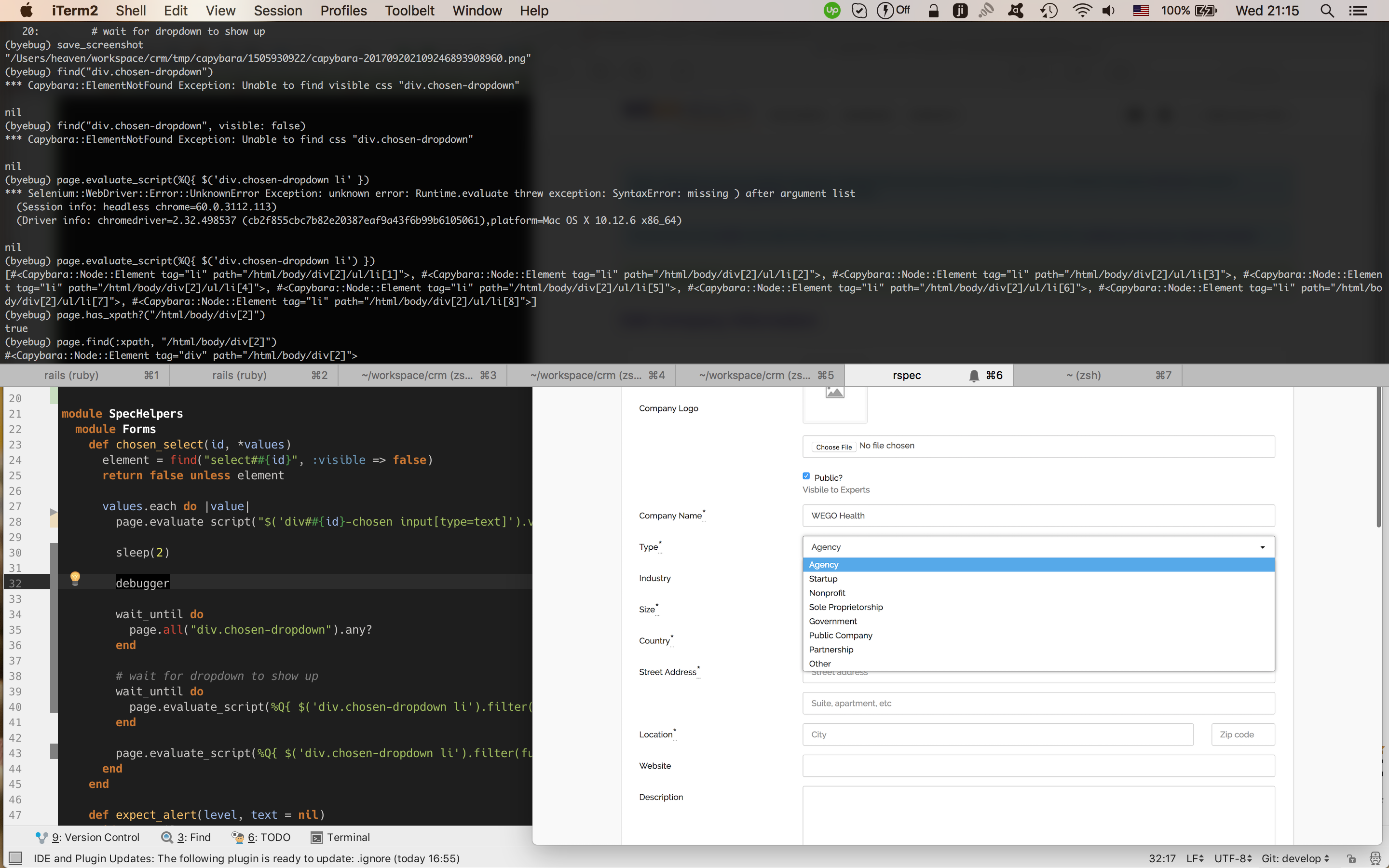 Unable to fill_in a visible field · Issue #1914 · teamcapybara/capybara · GitHub