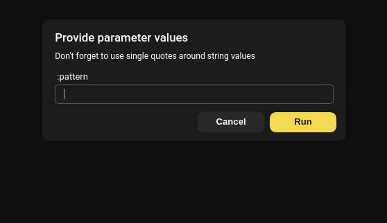 BUG: using regex with non-capturing groups opens up the parameter value ...