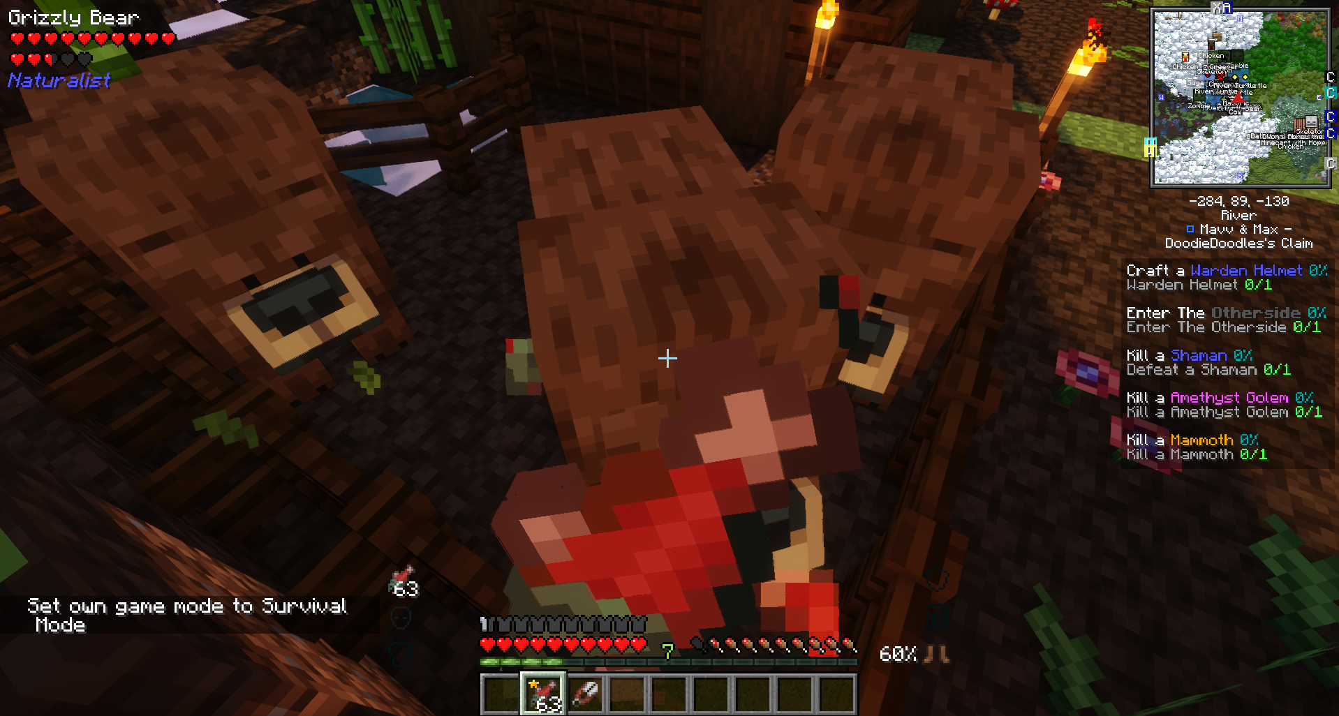 Naturalist Grizzly Bear Unbreedable · Issue #1087 · LunaPixelStudios/Better-MC · GitHub