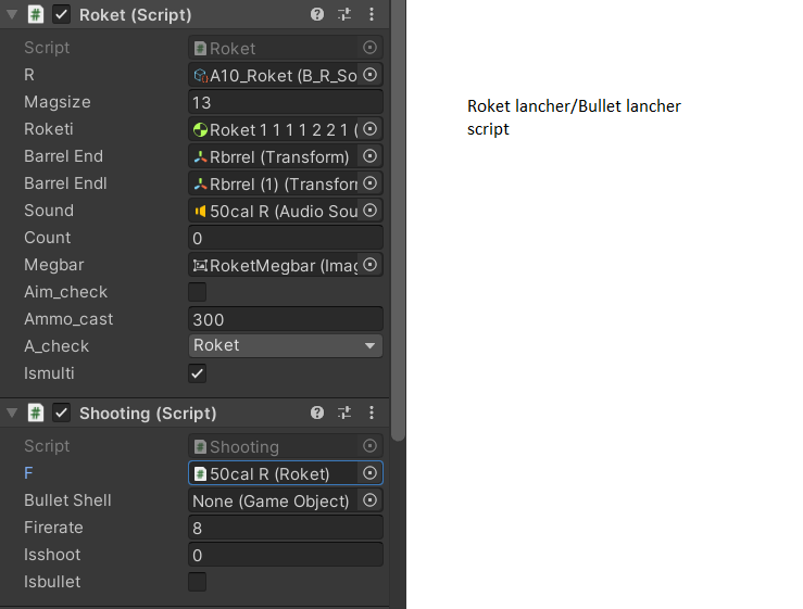 GitHub - Wajid101/Roket-Bullet-Lanching-system-Unity: rocket and bullet launcher scripts for ...