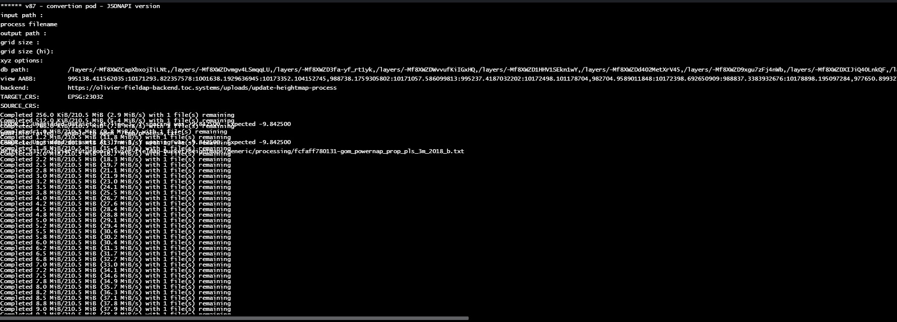 Logs Are Completly Mangled When Using Something Awscli To Upload Download · Issue 3470 8428