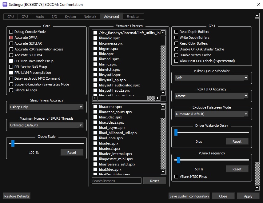 Regression Socom Confrontation Texture Bug And Sound Bug · Issue 14259 · Rpcs3rpcs3 · Github 