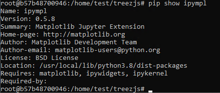 Error: Module jupyter-matplotlib, semver range ^0.5.0 is not registered ...