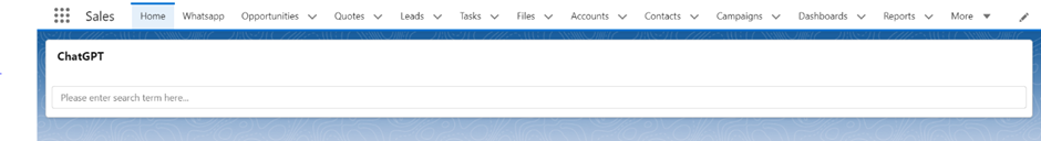 GitHub - MagCloudSolutions/Salesforce-to-ChatGpt-Integration: Integration, LWC, Aura, Trigger ...