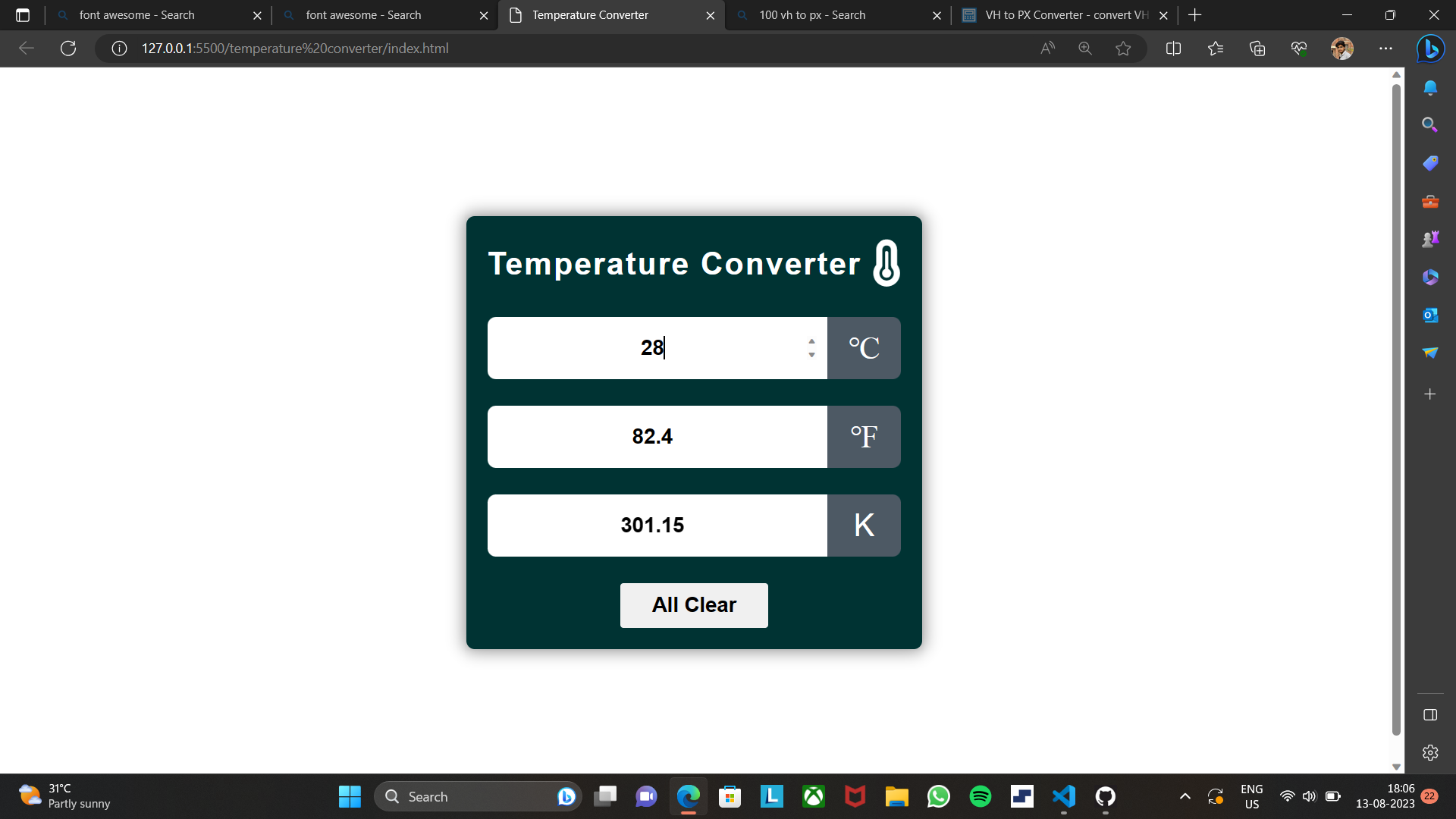 GitHub - Arinmishra/temperature_converter: a simple temperature converter website using html ...