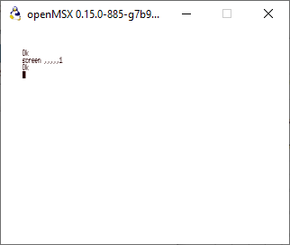 Top odd (so using interlacing) line in display area is always black · Issue #1372 · openMSX ...