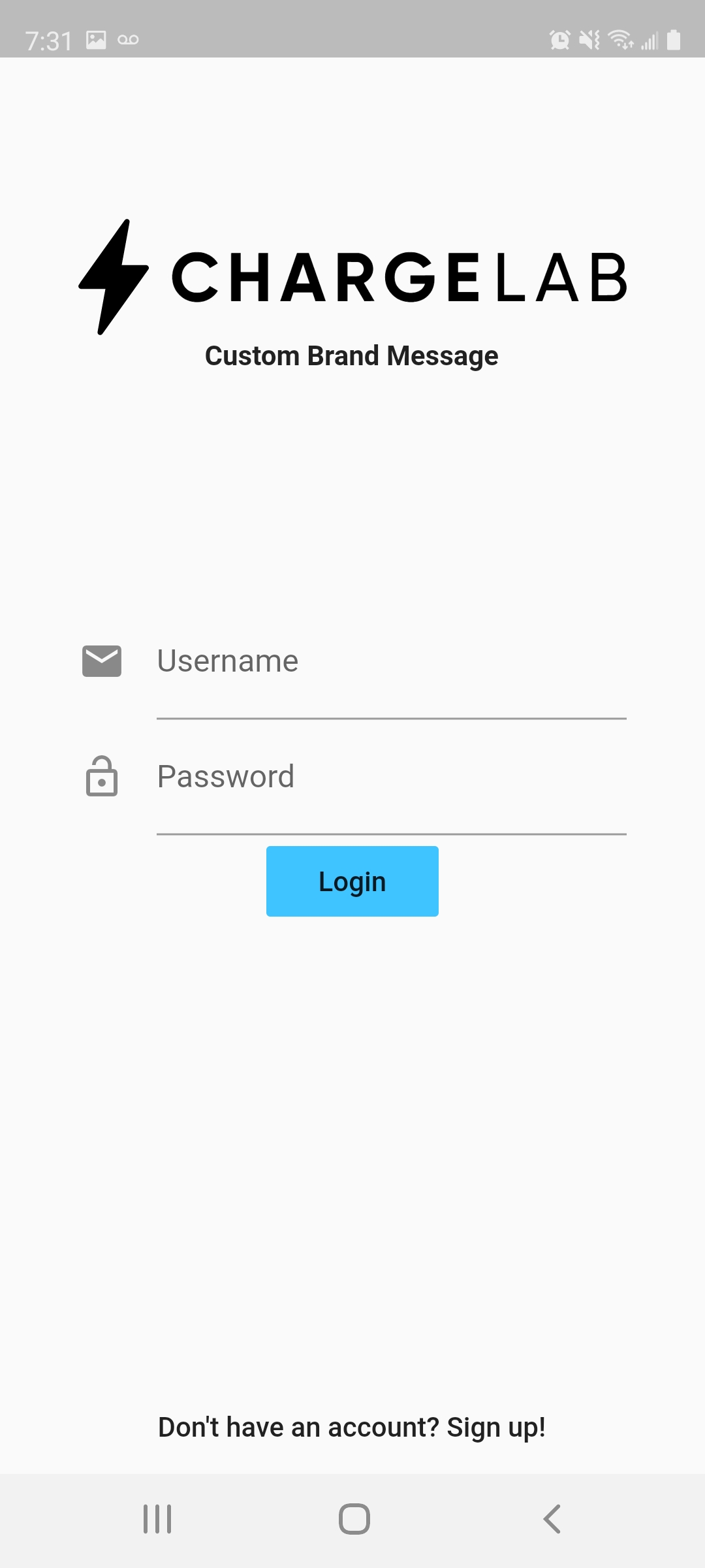 GitHub - balajijudaya/ChargeLabPOCApp: Proof of concept app for the ...