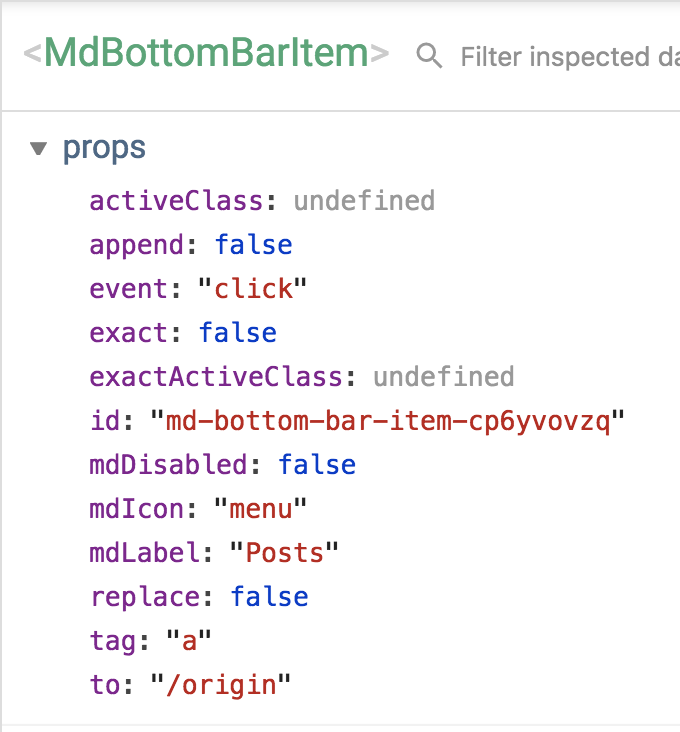 [MdBottomBar] Missing required prop: "to" found in md-bottom-bar-item · Issue #1237 ...