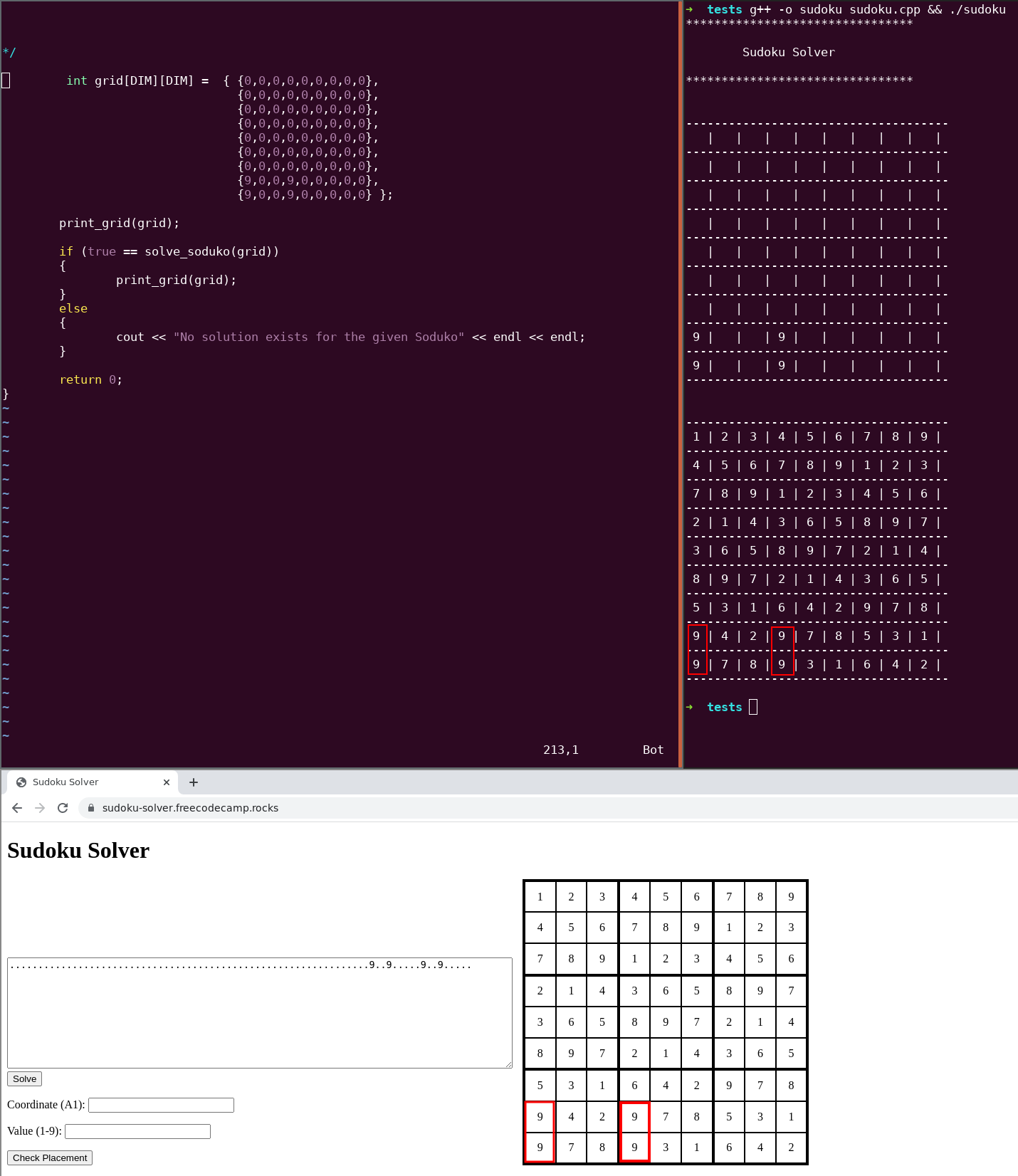 Sudoku Solver Example Rejects Valid Input · Issue 48687 · Freecodecampfreecodecamp · Github