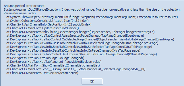 Import vanilla Sony sdb.xml throws "Index out of range" error · Issue #171 · PredatH0r/ChanSort ...