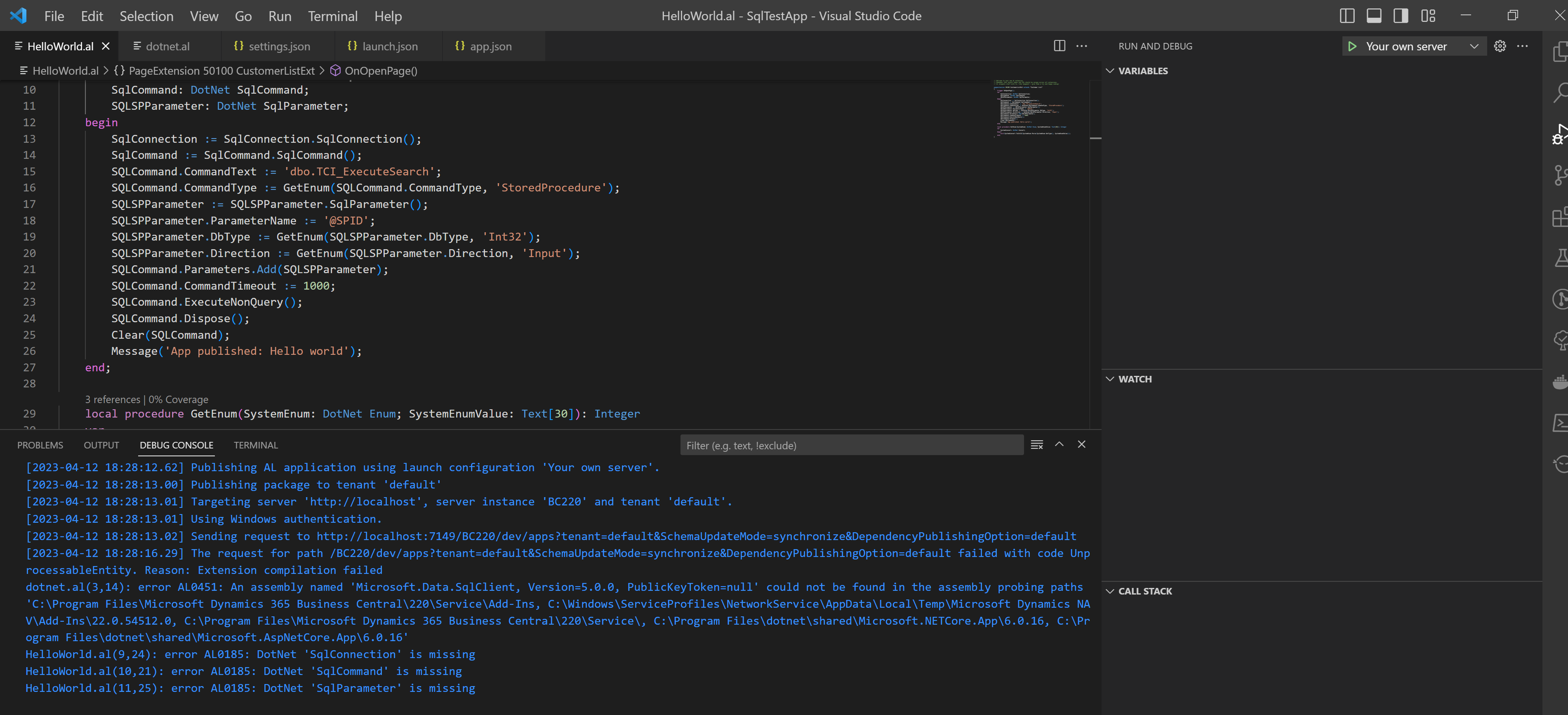 Microsoft Data Sqlclient Class Properties Not Visible · Issue 7372 · Microsoft Al · Github