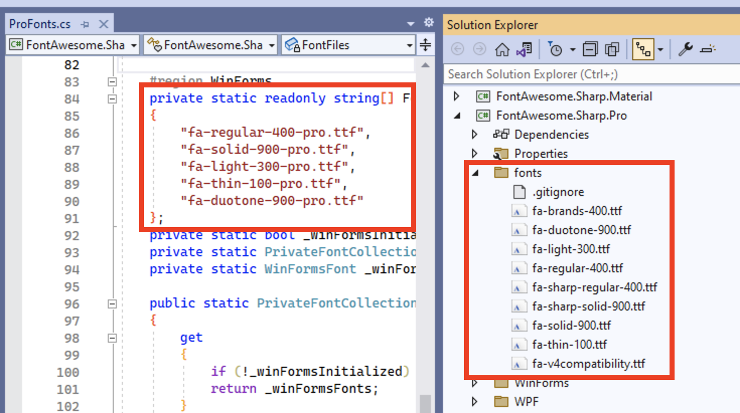 Generate FontAwesome.Sharp.dll for FA Pro? · Issue #107 · awesome-inc/FontAwesome.Sharp · GitHub