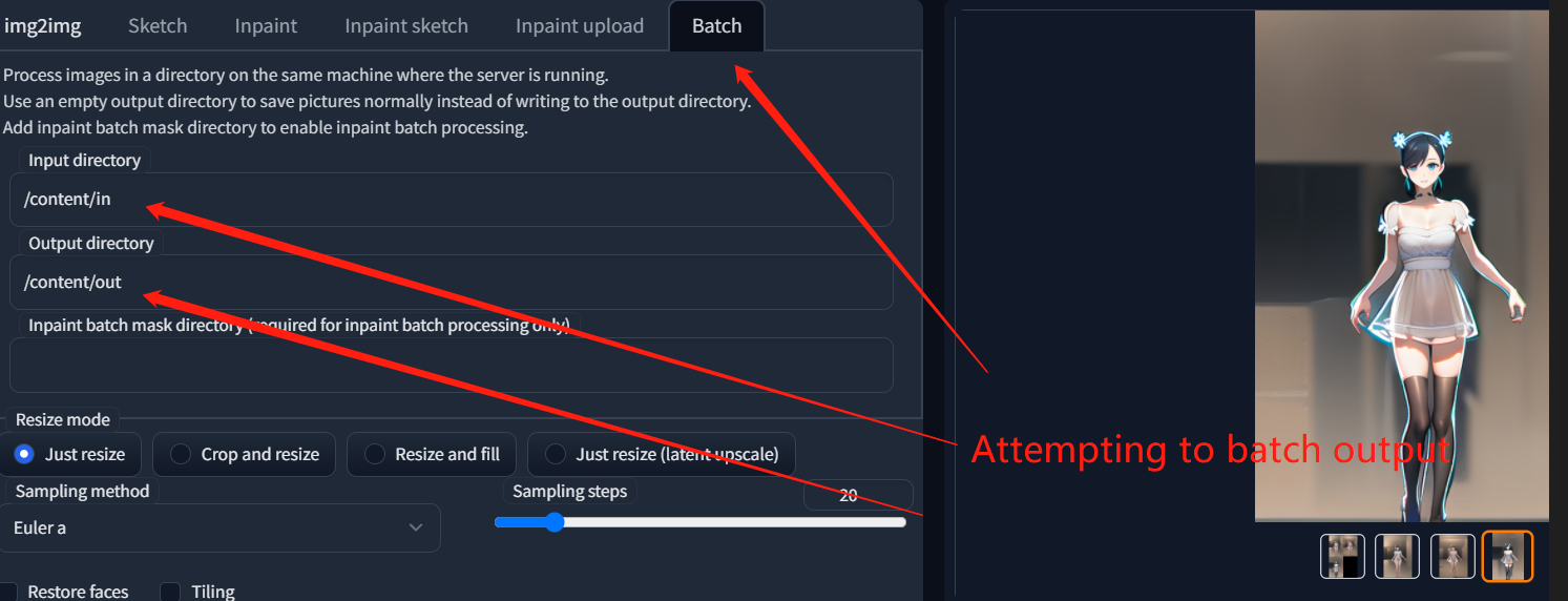 How do I upload the images in the colab folder in img2img · Issue #302 · camenduru/stable ...