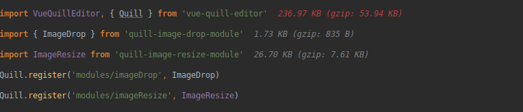 Bundle Issue when using resize-image · Issue #2506 · slab/quill · GitHub