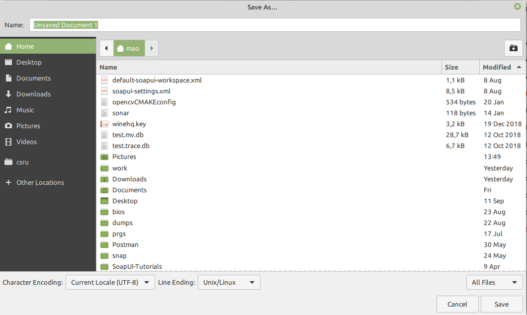 Filename textfield in the Save as dialog loses invisible focus when switching folders · Issue ...