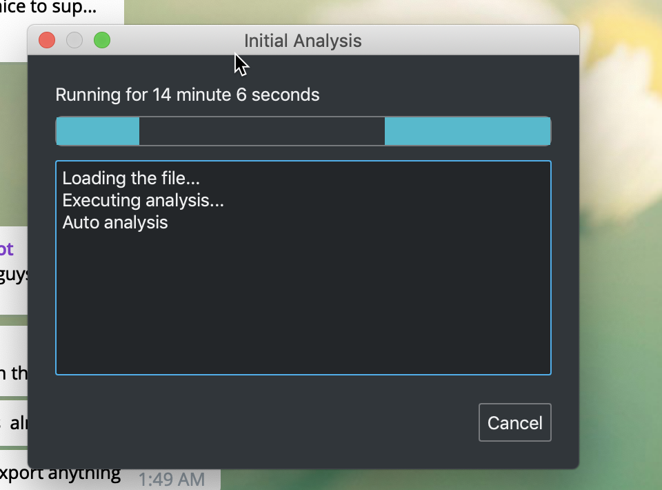 Cutter hangs on a 1.5MB so file · Issue #1765 · rizinorg/cutter · GitHub