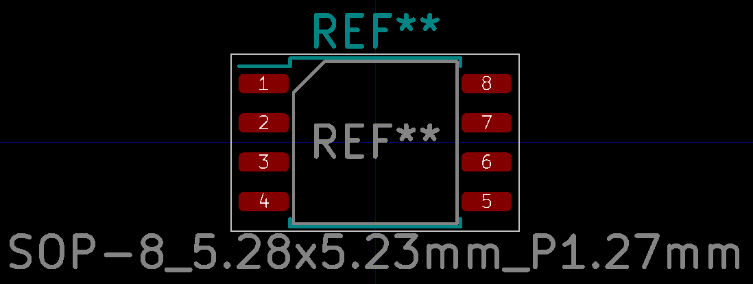 Adding: SOP-8_3.9x4.9mm_P1.27mm, SOP-8_5.28x5.23mm_P1.27mm (!1599 ...