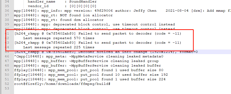 奇怪的问题：使用mpp解码，调用decode_get_frame成功，但frame数据一直为0 · Issue #370 · rockchip-linux/mpp · GitHub