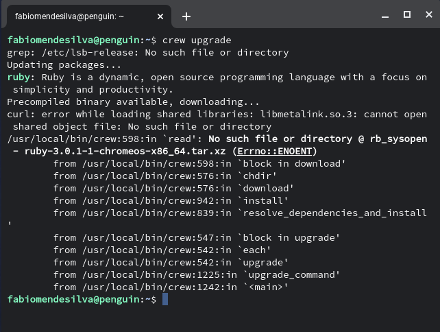 curl Missing libmetalink.so.3 after downloading · Issue #3174 ...