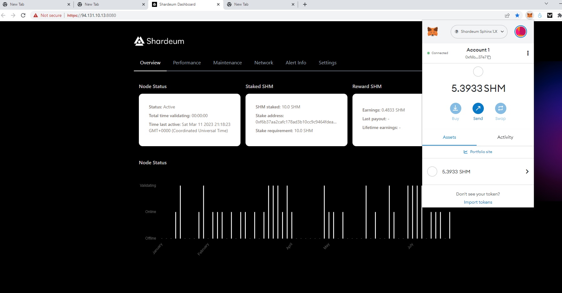 Validator Stopped Lost Stake Reward · Issue #34 · shardeum/bug-reporting · GitHub