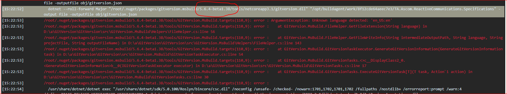 [Bug] GitVersion fails on multi-targeted .NETStandard class library when "Generate Packages on ...