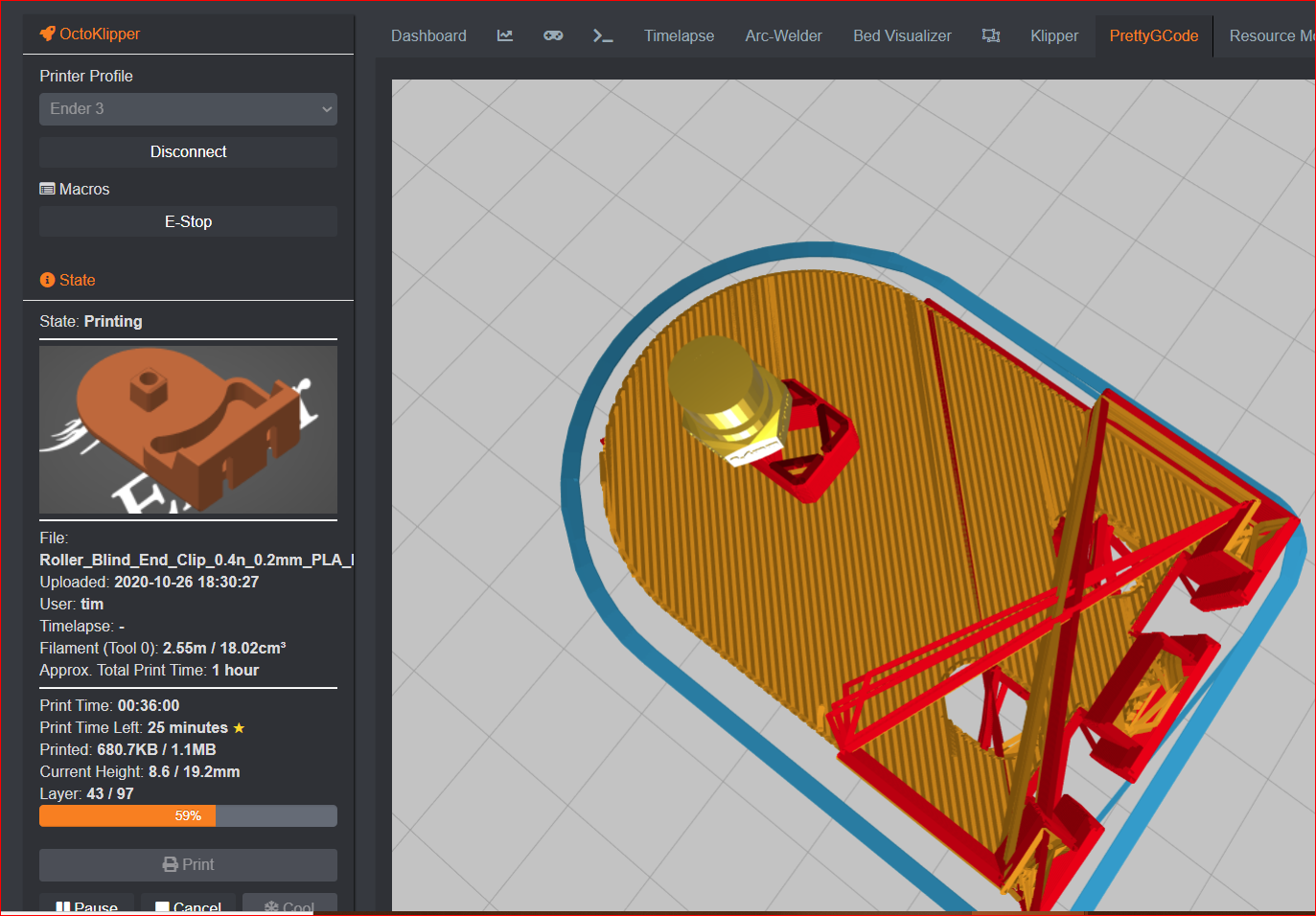 Wrong rendering of G2 and G3 gcodes · Issue #52 · Kragrathea/OctoPrint-PrettyGCode · GitHub