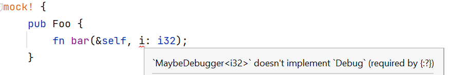 New false error when using mockall crate · Issue #7693 · intellij-rust/intellij-rust · GitHub