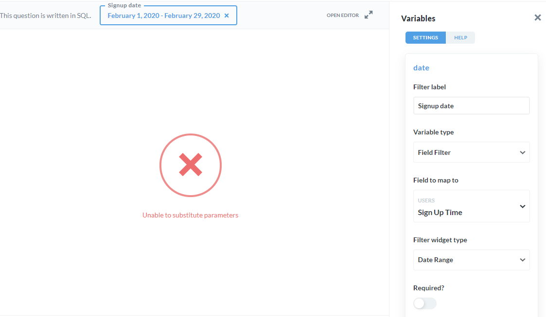 Input to date-string->range does not match schema · Issue #11934 · metabase/metabase · GitHub
