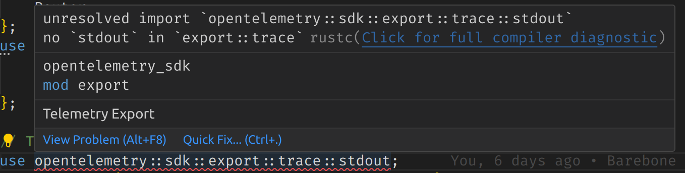 Docs Outdated with V0.20? · Issue #46 · tokio-rs/tracing-opentelemetry · GitHub