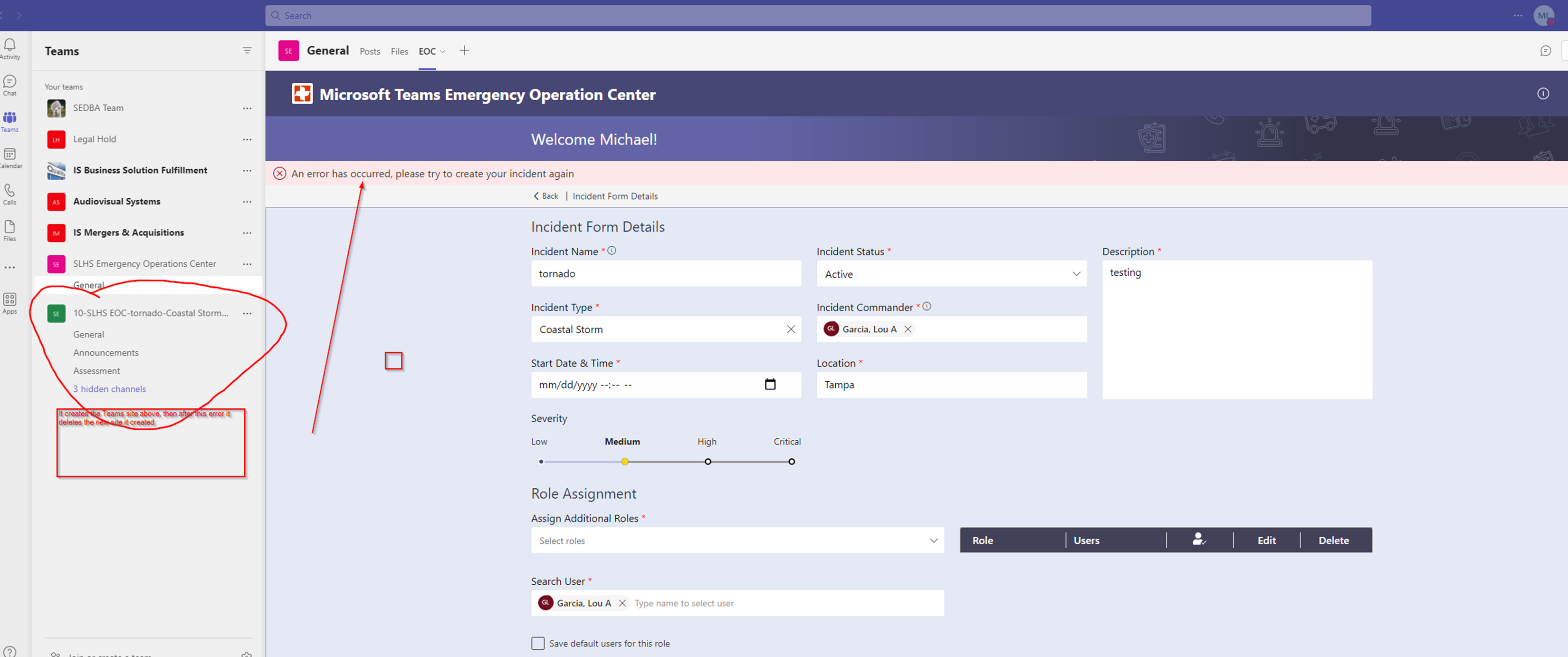 Issues with TEOC · Issue #77 · OfficeDev/microsoft-teams-emergency-operations-center · GitHub