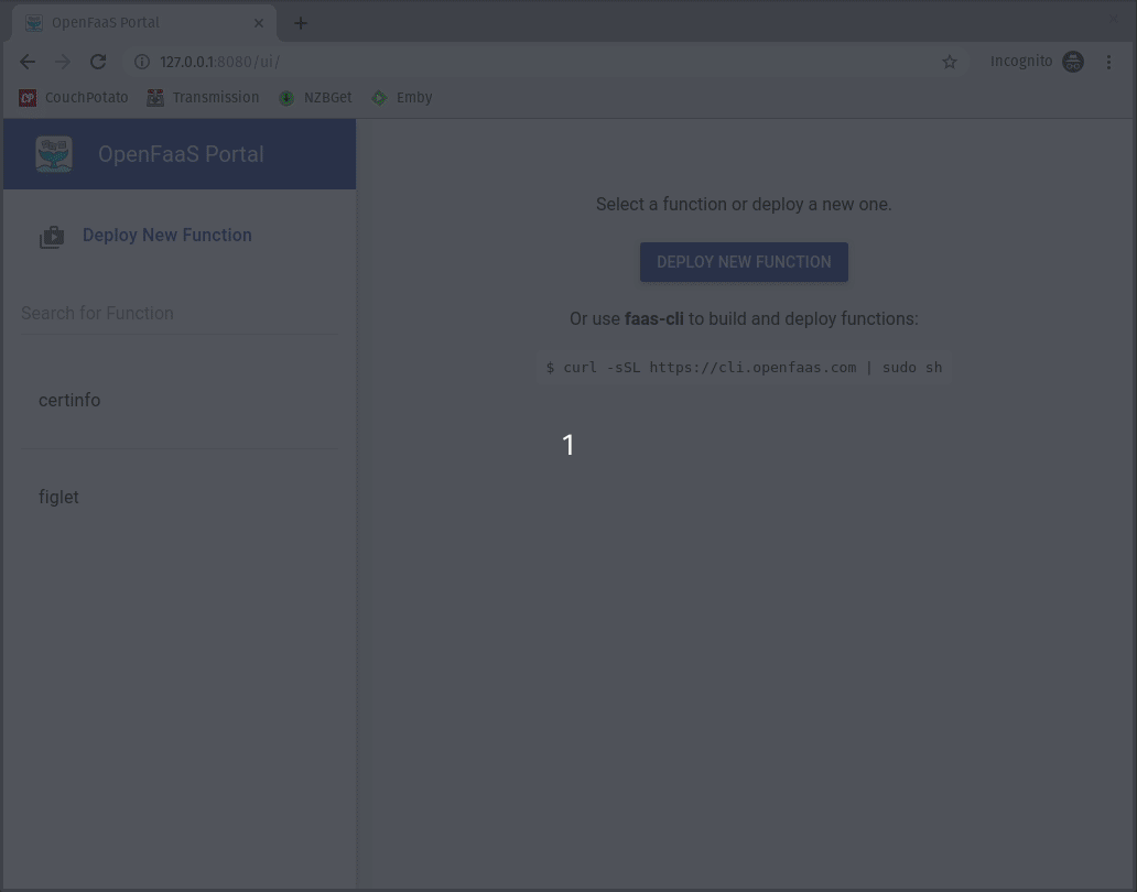 UI: tutorial panel for functions · Issue #890 · openfaas/faas · GitHub