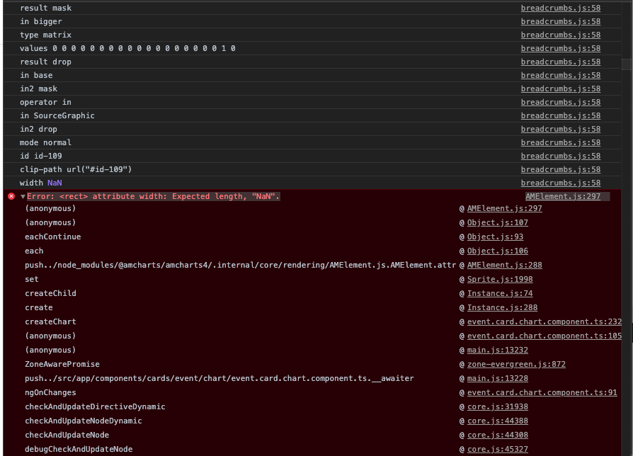 Getting AMElement.js:297 Error: attribute width: Expected length, "NaN". · Issue #1640 ...
