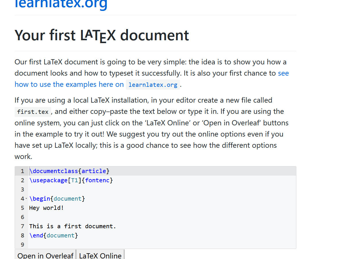 small text on web site(s) · Issue #27 · learnlatex/learnlatex.github.io · GitHub