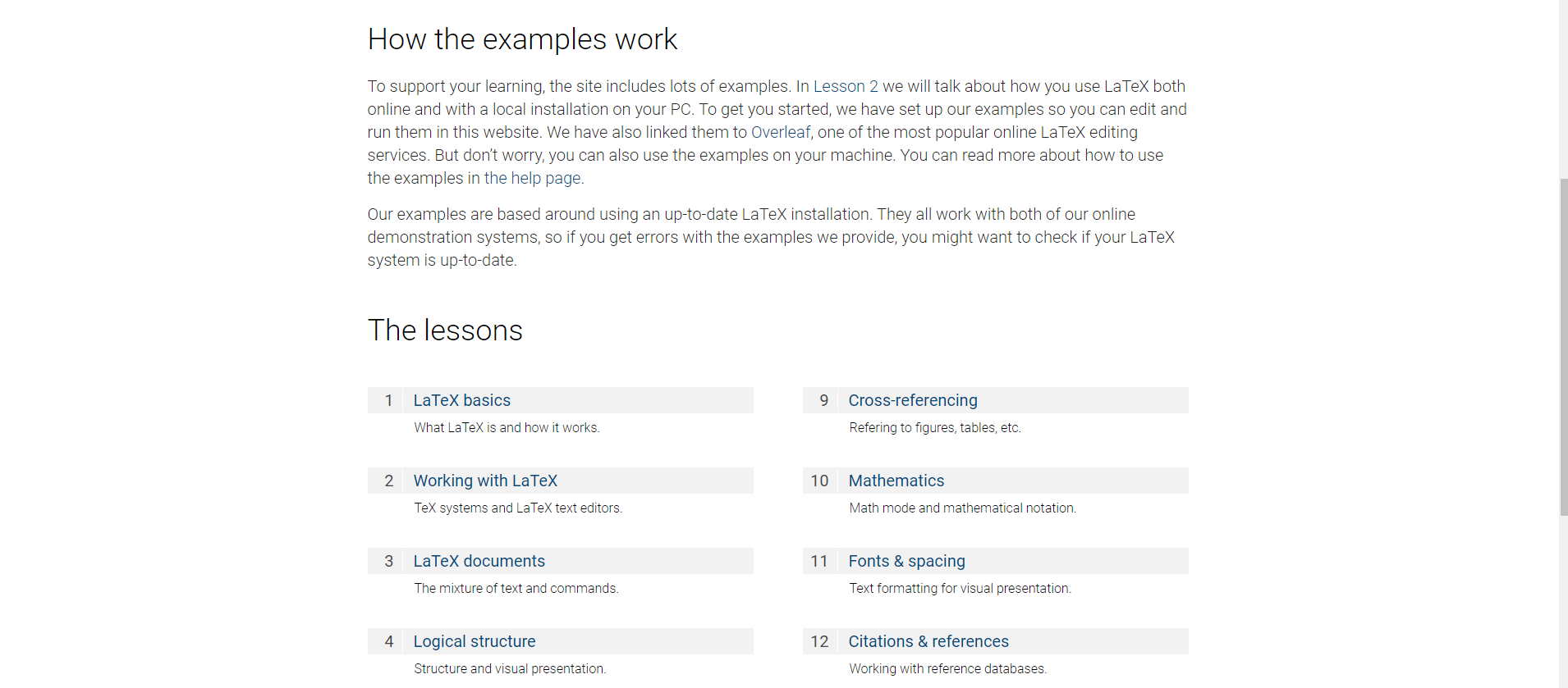 small text on web site(s) · Issue #27 · learnlatex/learnlatex.github.io · GitHub