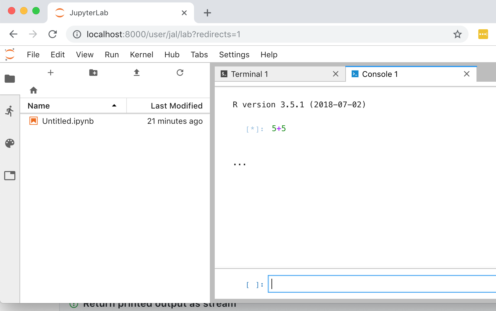 Kernel Installs Starts Then Never Returns Output · Issue 601 · Irkernel Irkernel · Github