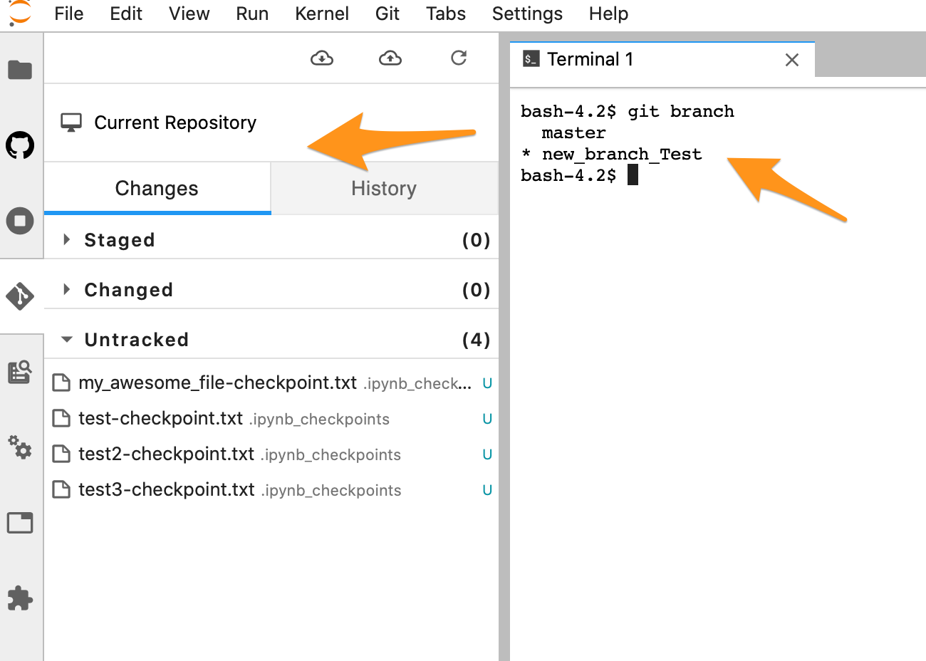 branch panel missing from UI · Issue #744 · jupyterlab/jupyterlab-git · GitHub
