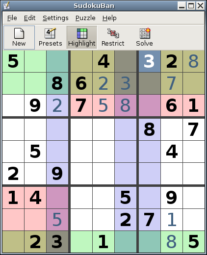 GitHub - shishberg/sudokuban