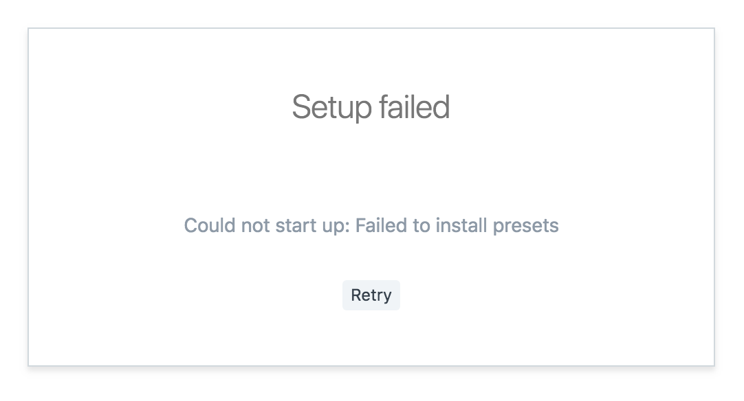 Setup wizard failed with error - Failed to install presets · Issue #5482 · frappe/frappe · GitHub