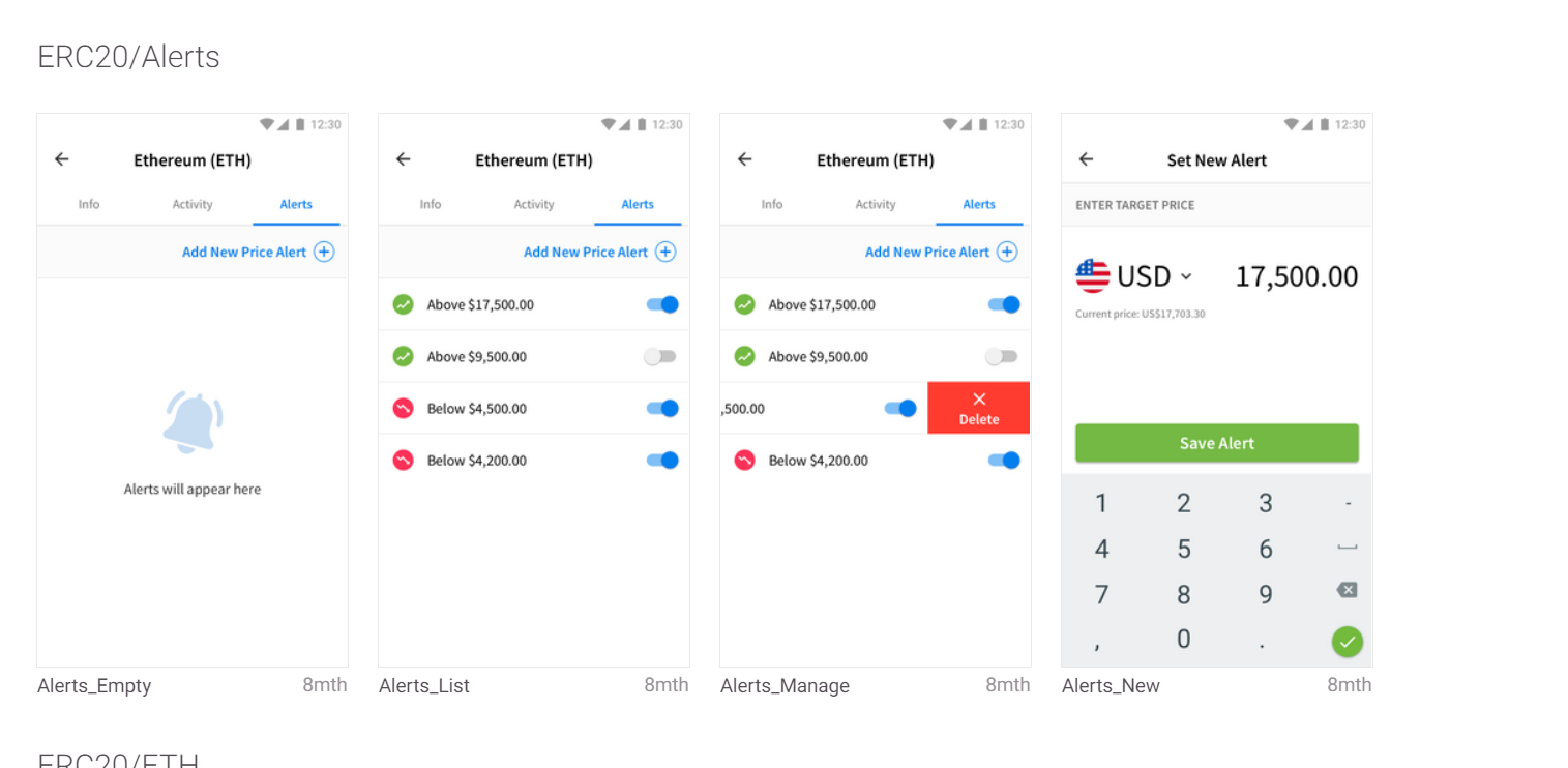 Implement Price Alerts · Issue #2257 · AlphaWallet/alpha-wallet-android · GitHub