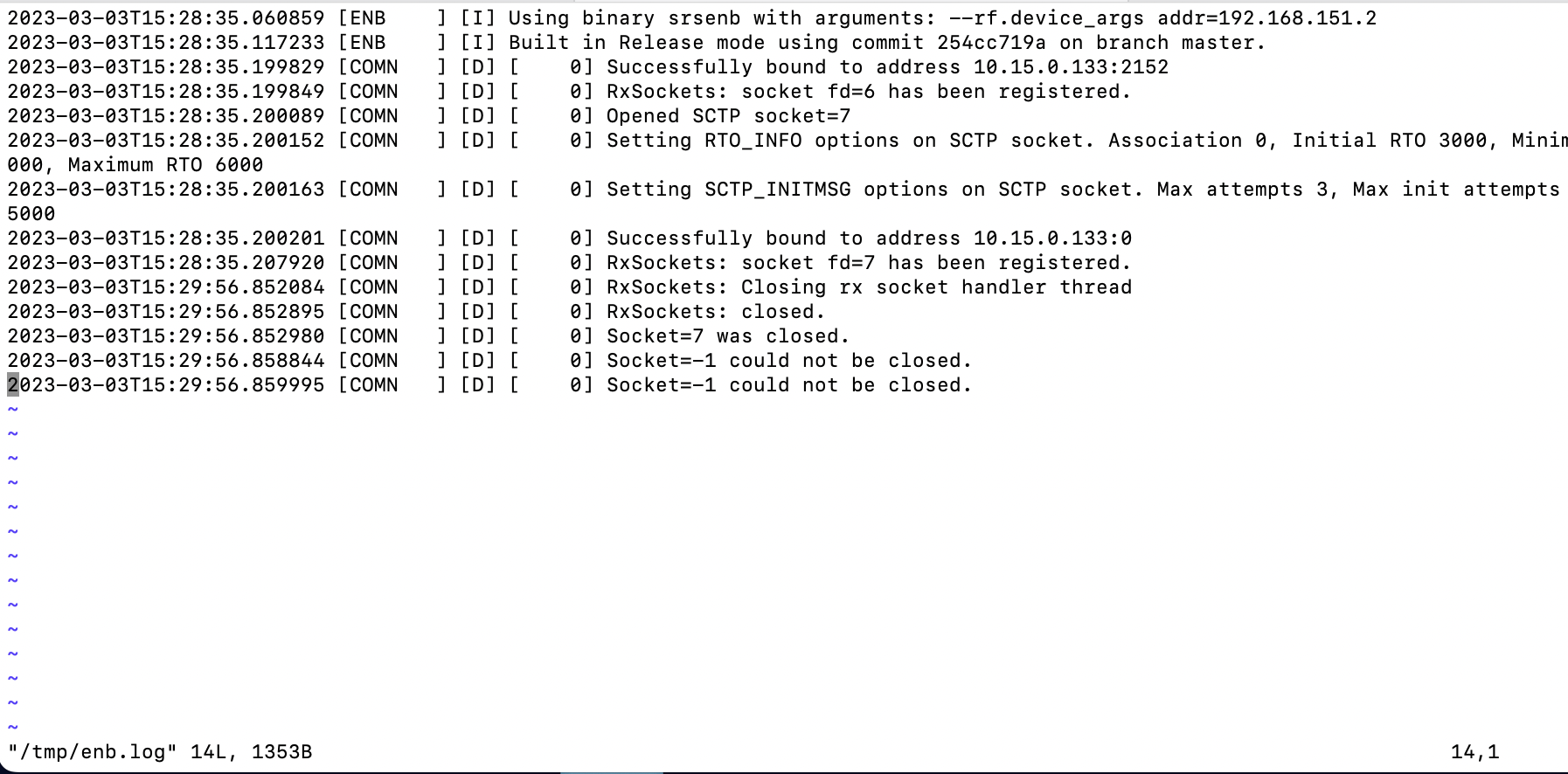 Unable to connect UE with eNB · Issue #1073 · srsran/srsRAN_4G · GitHub